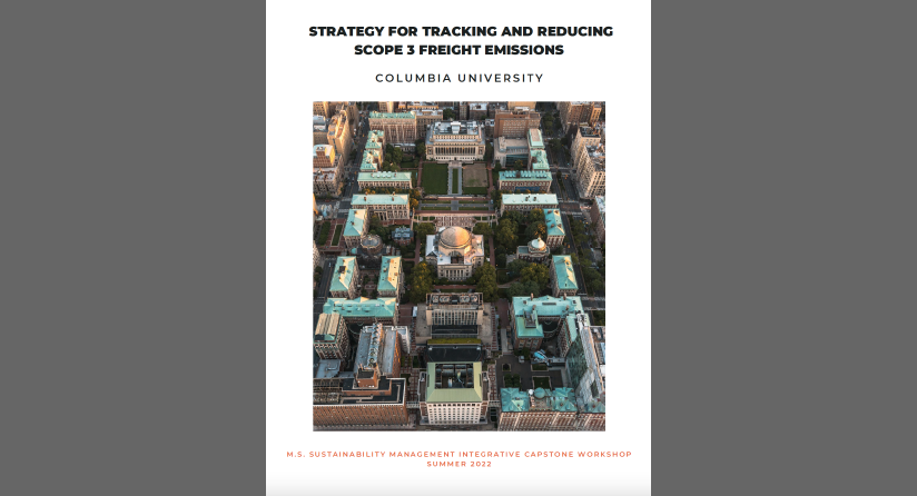 2022 Student Capstone Projects Explore Sustainable Transportation at Columbia | Sustainable Columbia